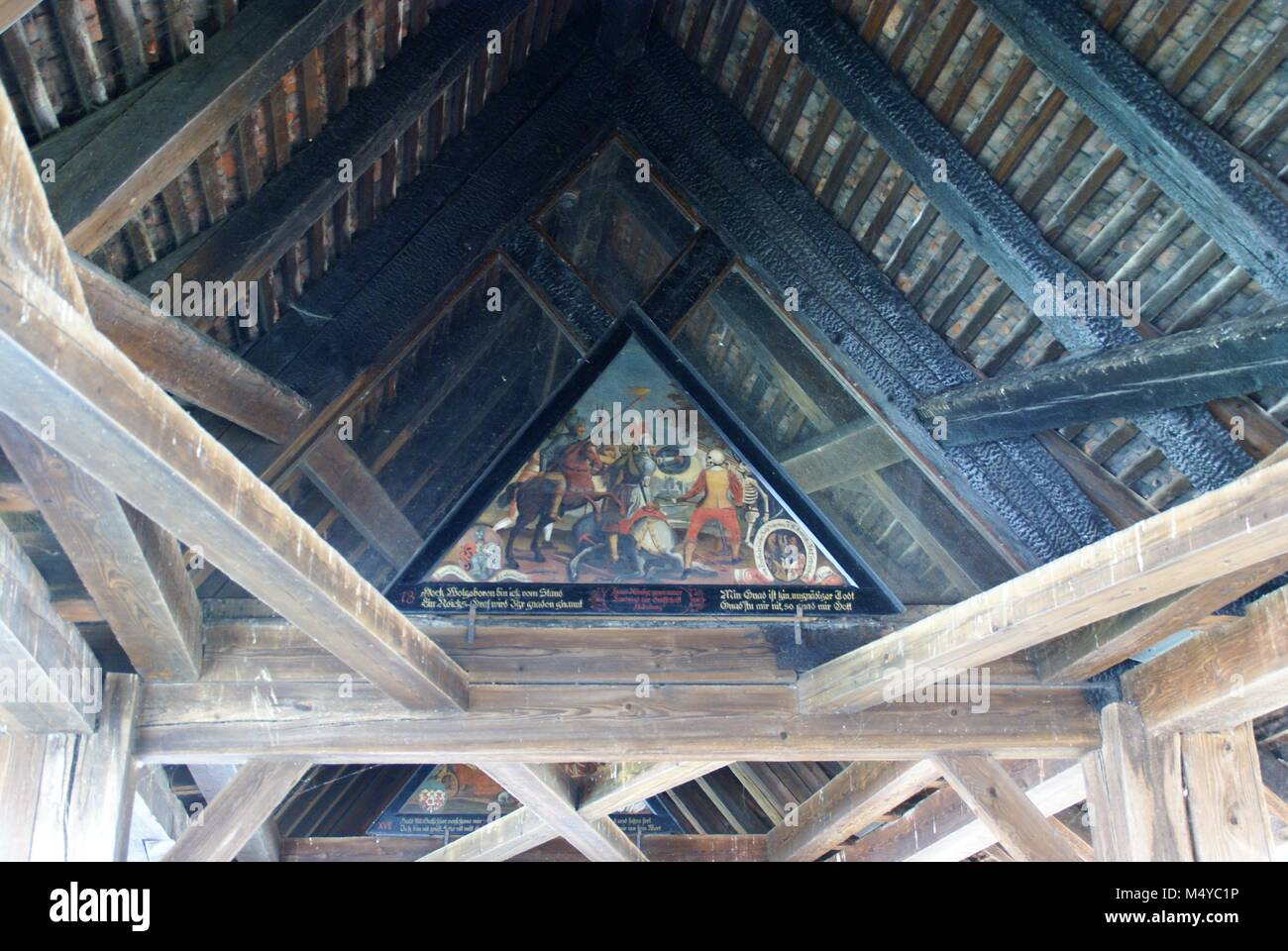 Chapel bridge painting hi-res stock photography and images - Alamy