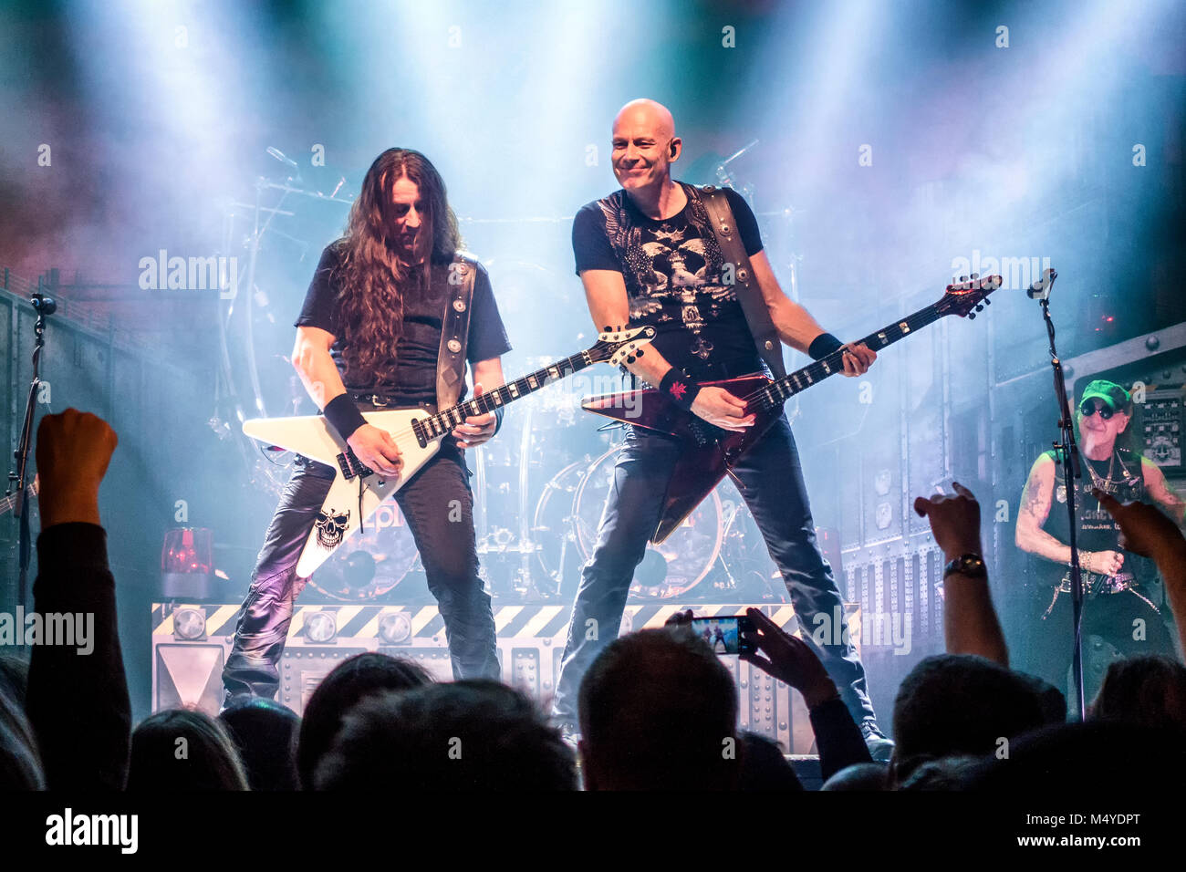 Norway, Oslo - February 12, 2018. The German heavy metal band Accept ...