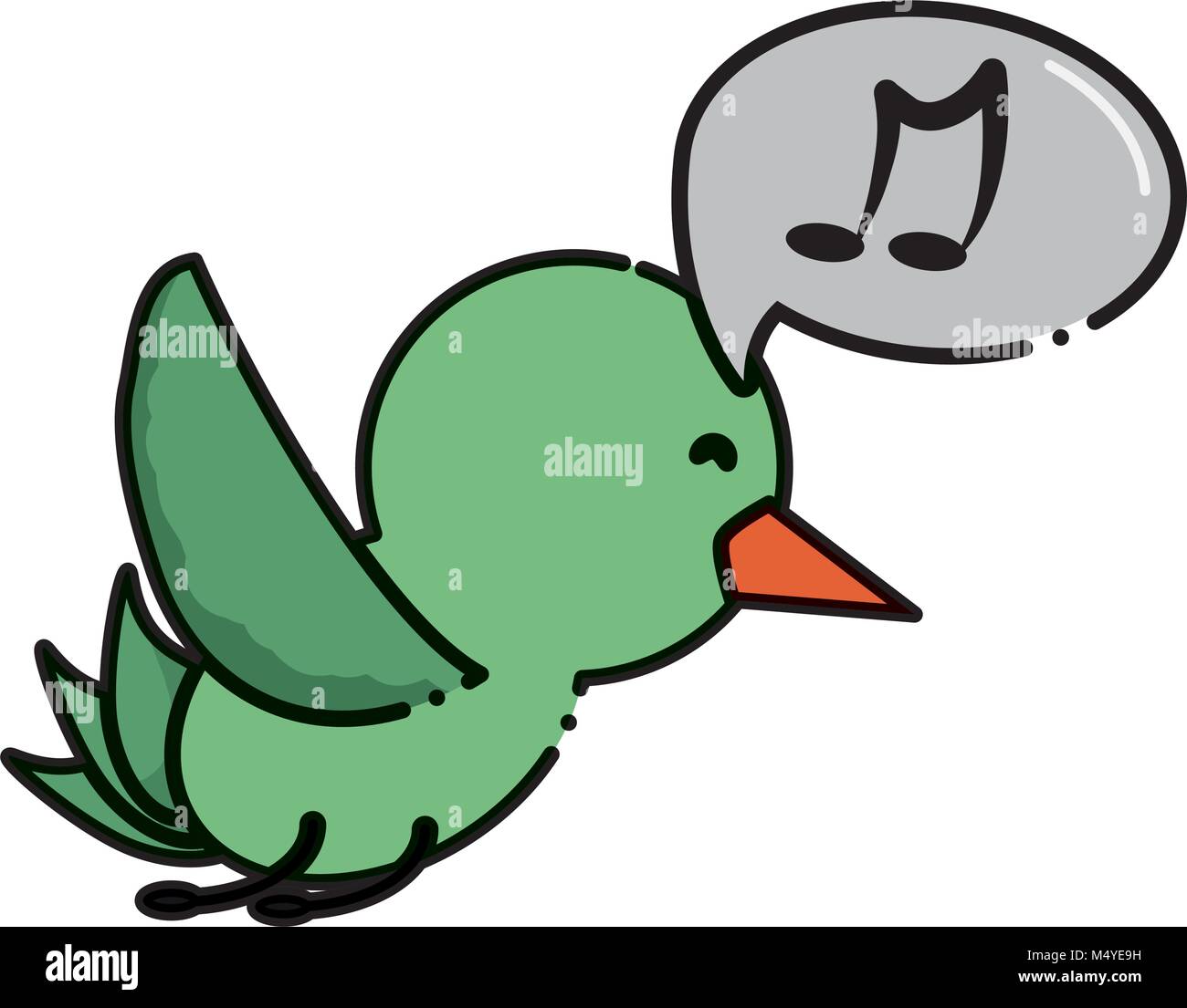 Cute bird icon Stock Vector Image & Art - Alamy