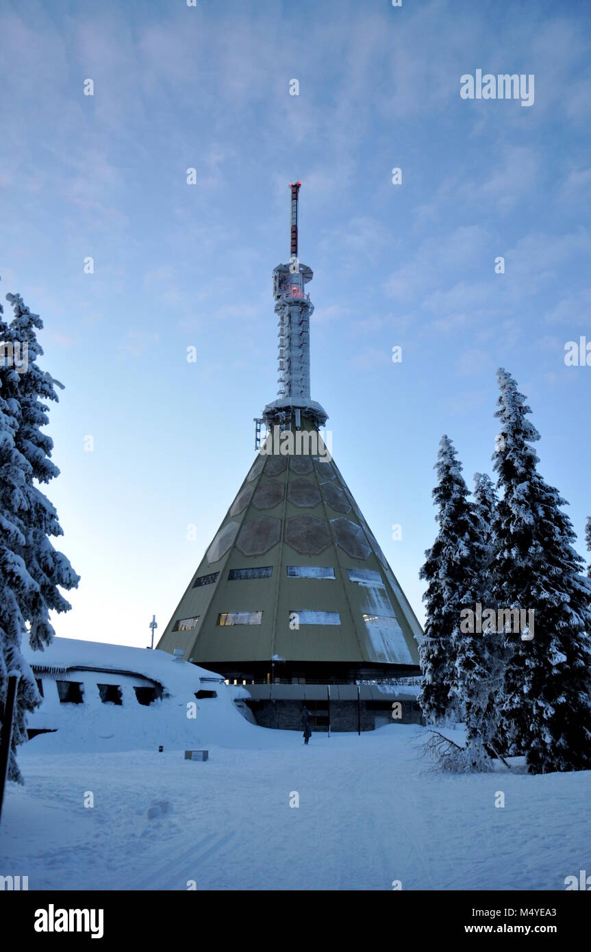 The transmitter black mountain hi-res stock photography and images - Alamy