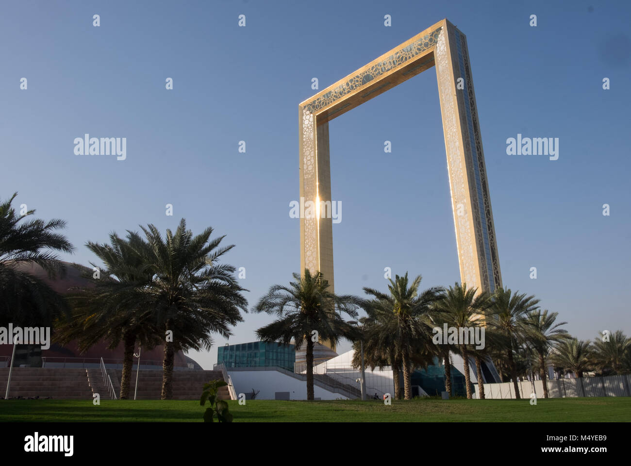 Dubai landmark The Frame Stock Photo - Alamy