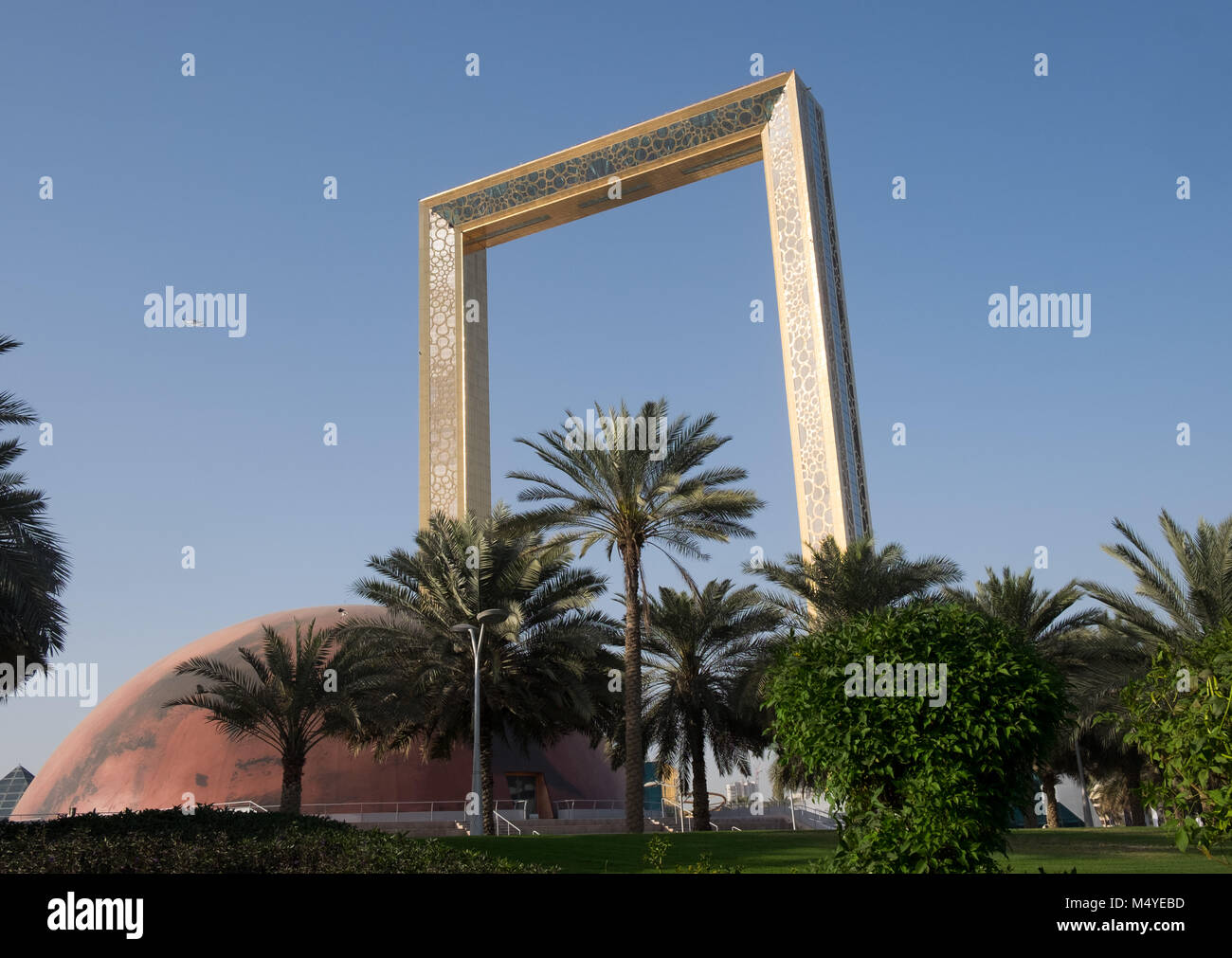 Dubai landmark The Frame Stock Photo - Alamy