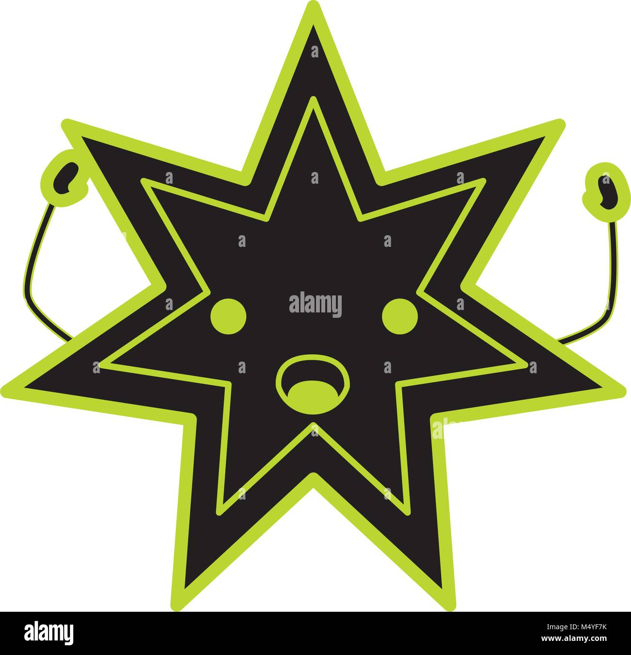 kawaii star icon image Stock Vector Image & Art - Alamy