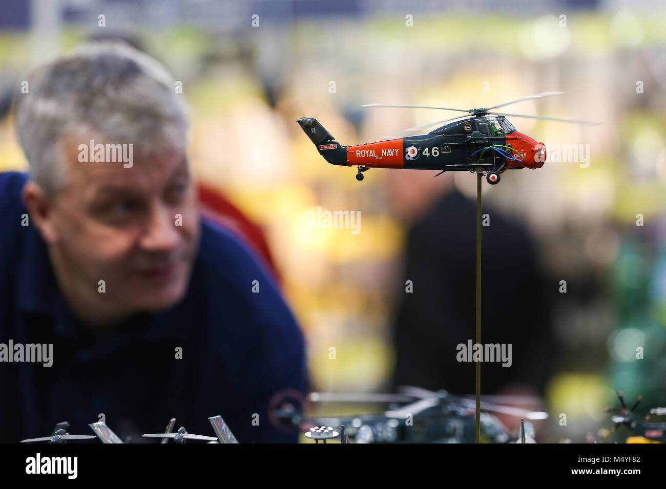 Hobbyists visit the London Model Engineering Exhibition at the ...