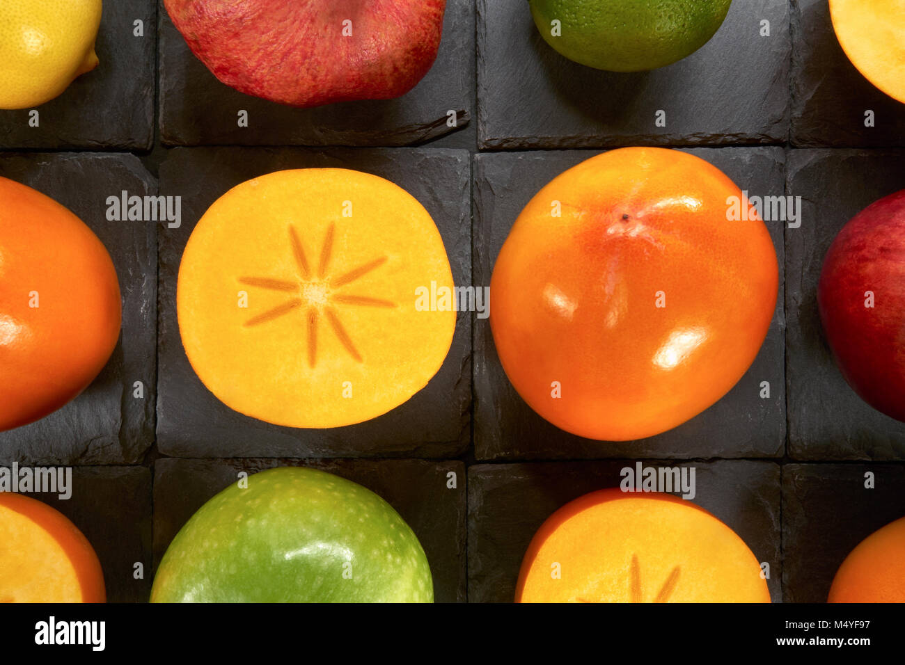 Fruit squares hi-res stock photography and images - Alamy