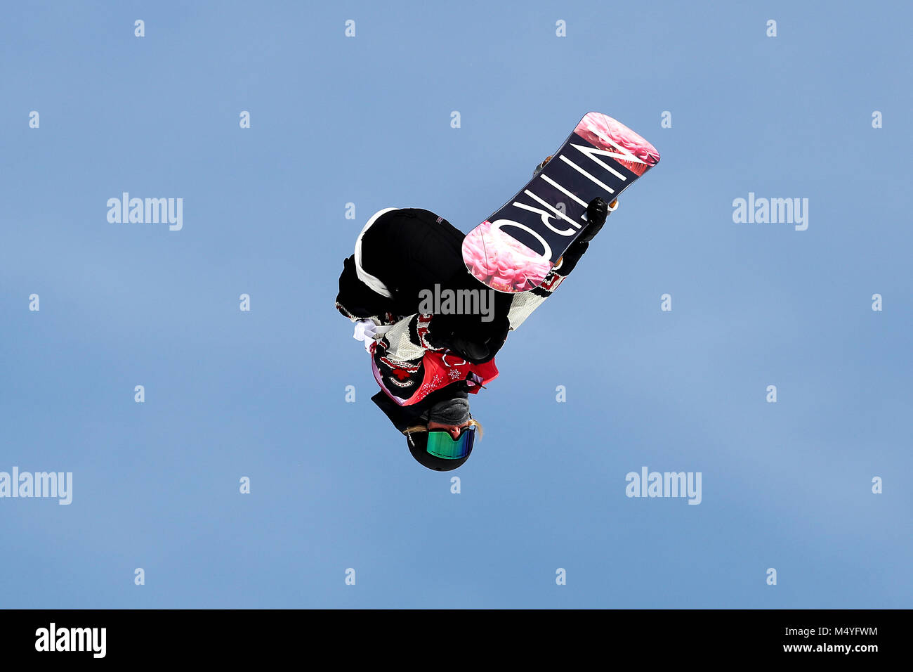 Canada's Laurie Blouin in the Ladies Snowboarding Big Air at the ...