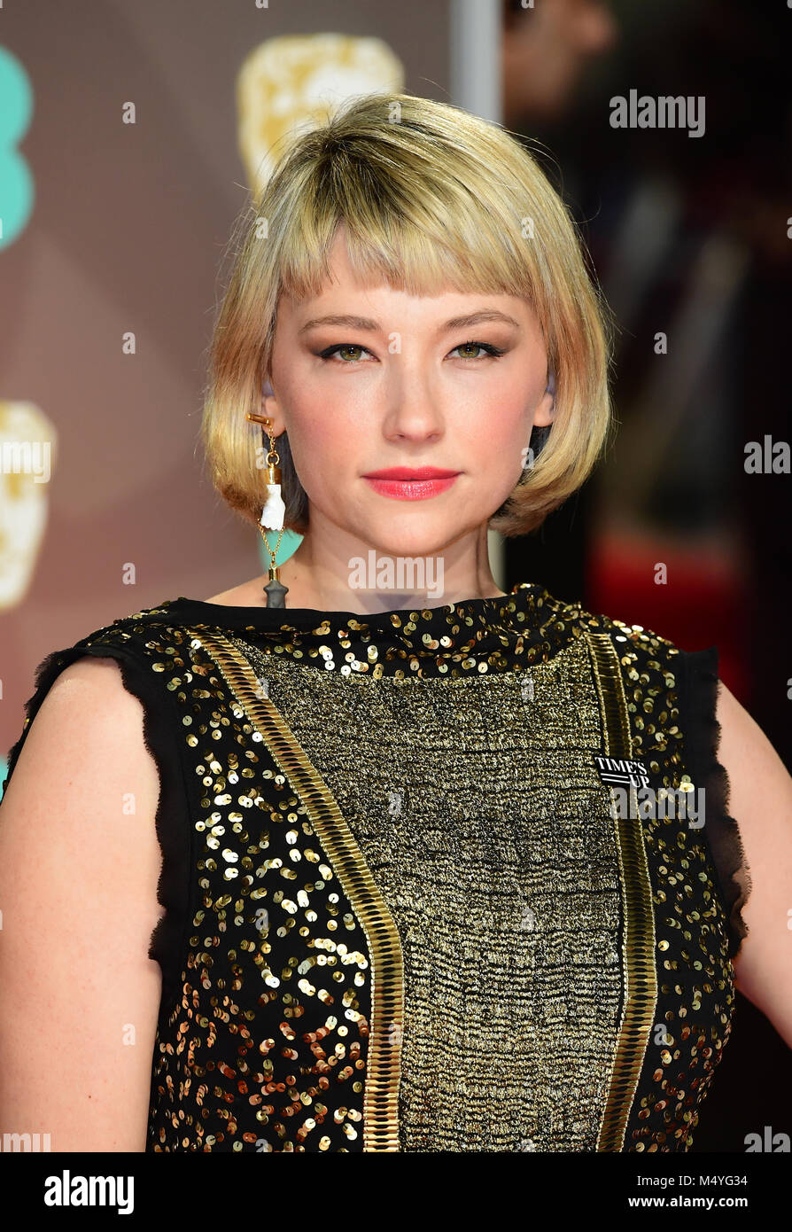 Haley Bennett attending the EE British Academy Film Awards held at the ...