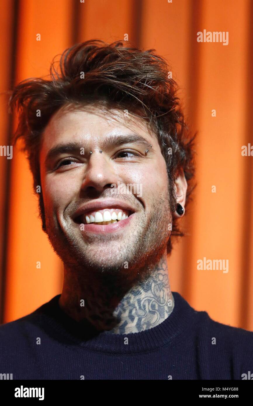 Federico Leonardo Lucia known for his stage name Fedez, an Italian ...