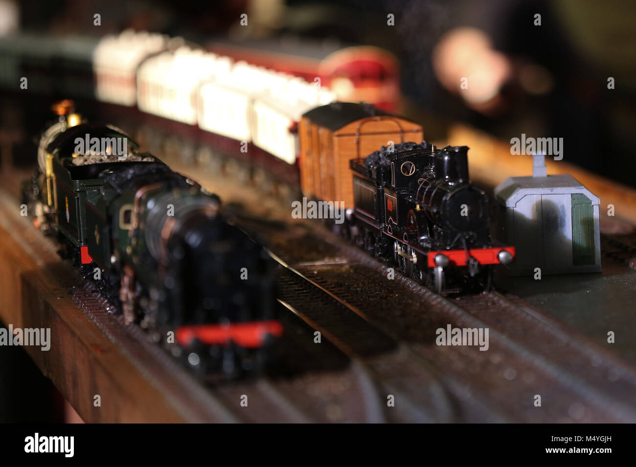 Hobbyists visit the London Model Engineering Exhibition at the ...