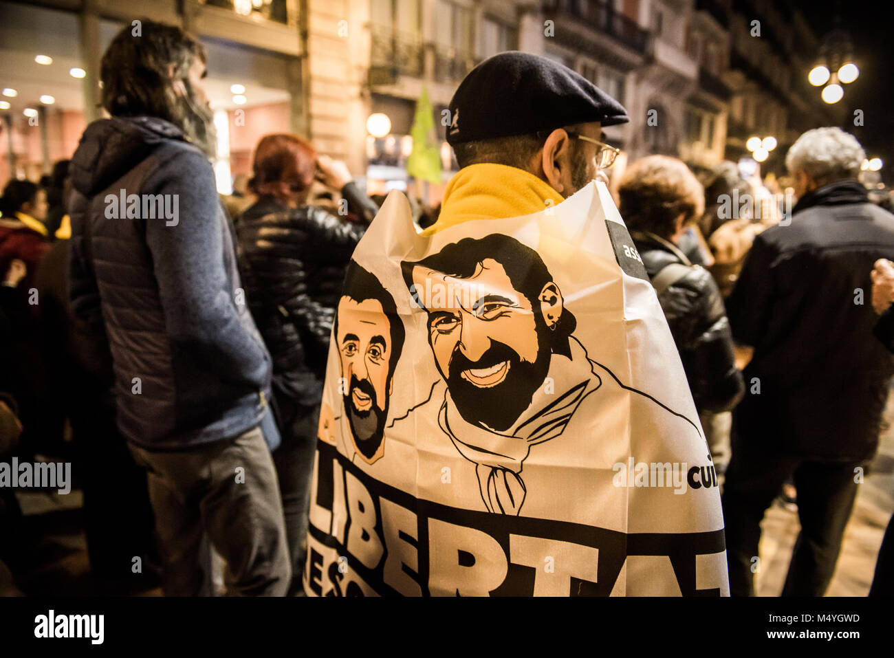 Free Catalonia,demonstration,protest against Spanish government attacks ...