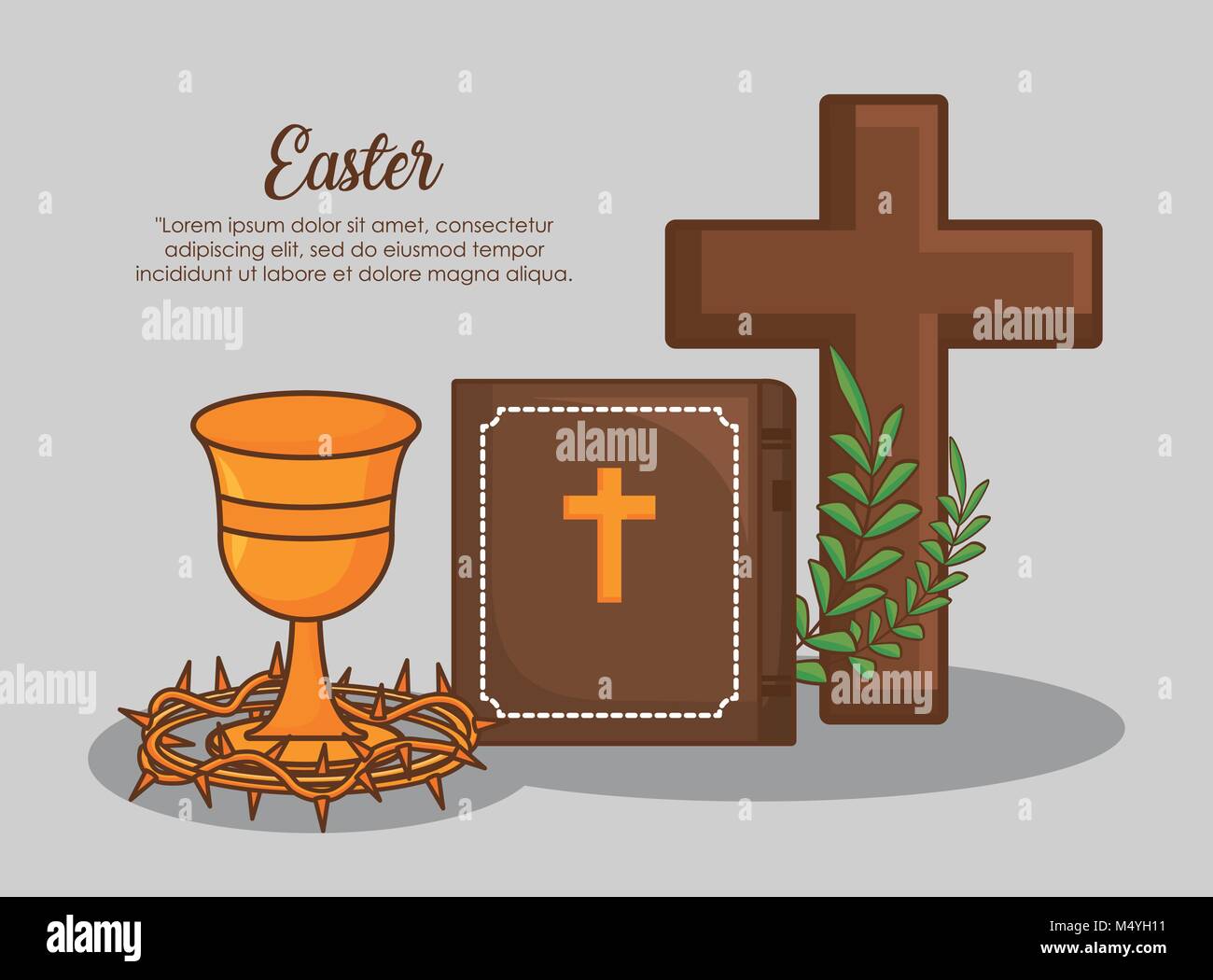 Jesus crucifixion holy grail Stock Vector Images - Alamy