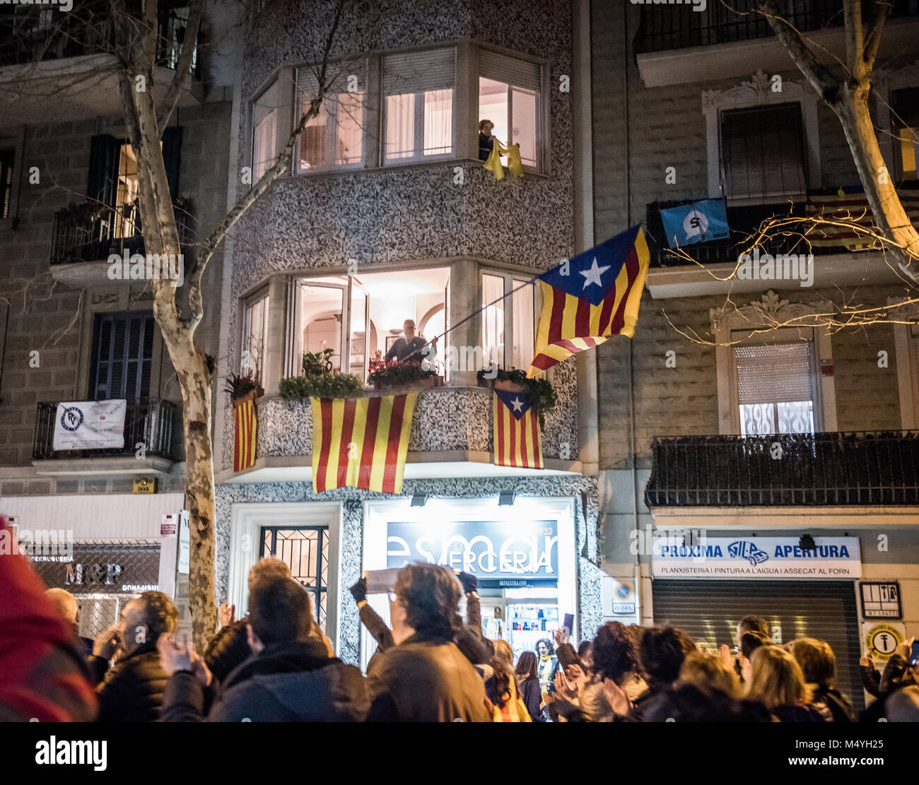Free Catalonia,demonstration,protest against Spanish government attacks ...