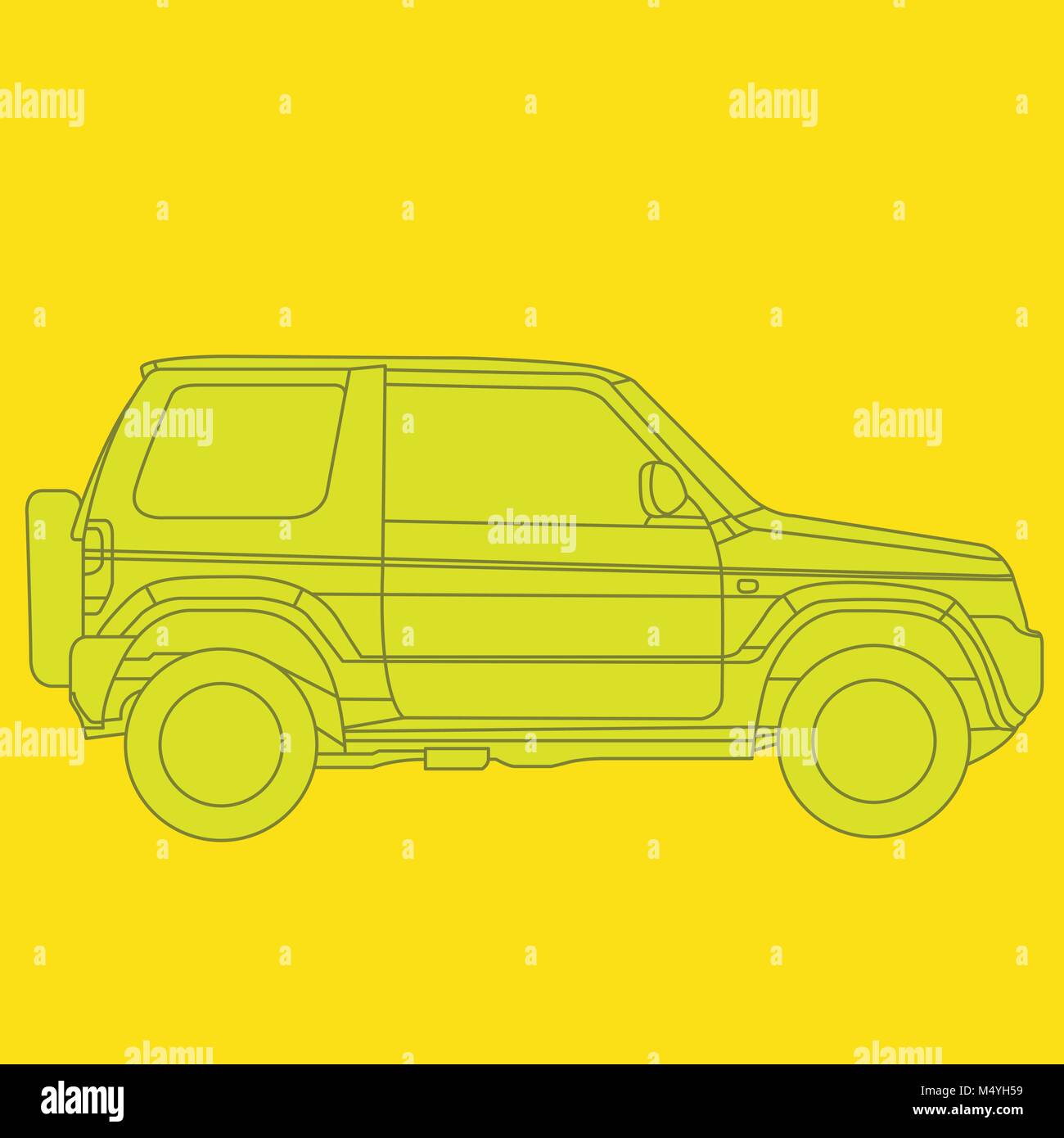 Mini offroad Stock Vector Images - Alamy