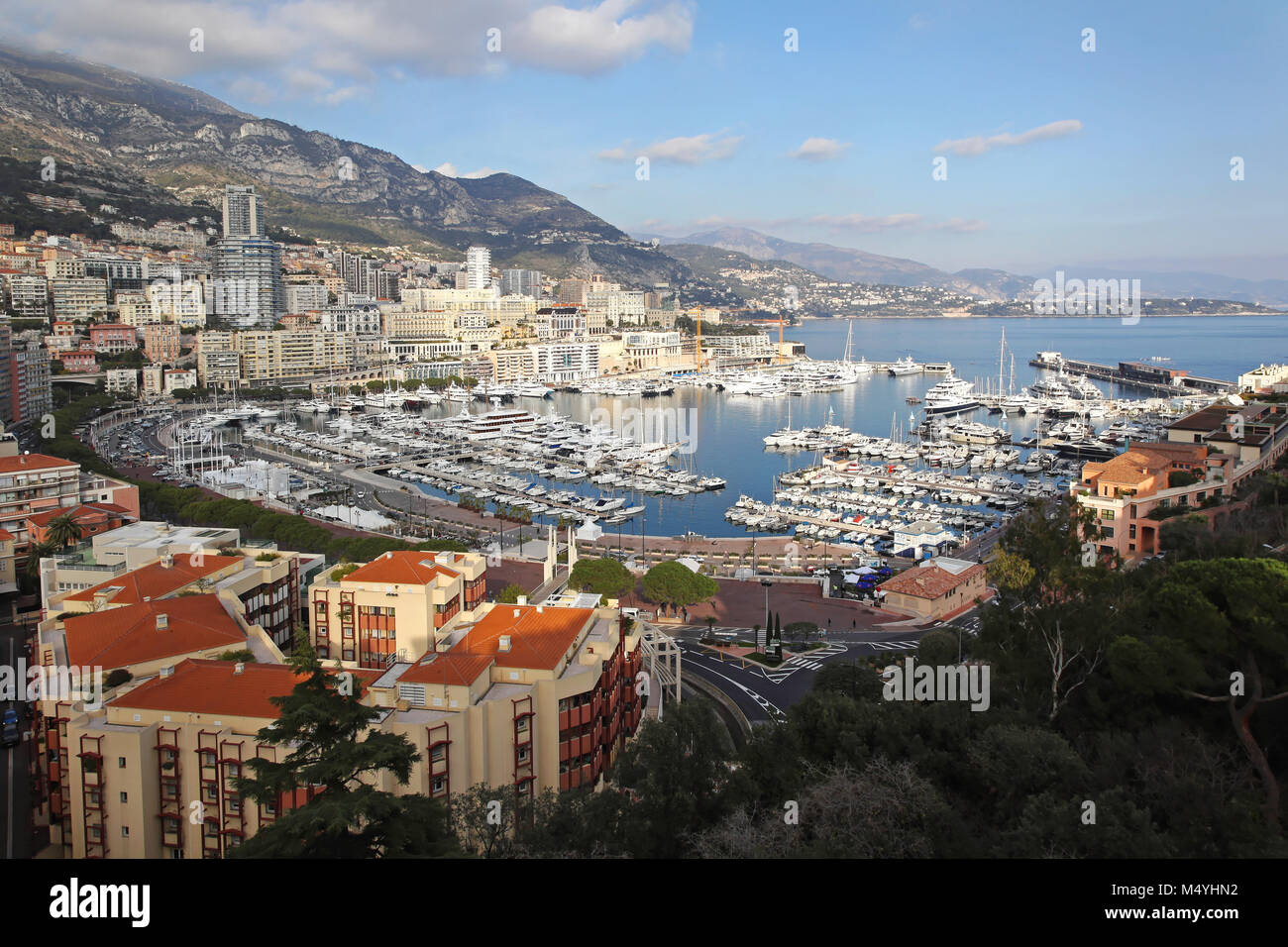 Port of Monaco Stock Photo - Alamy