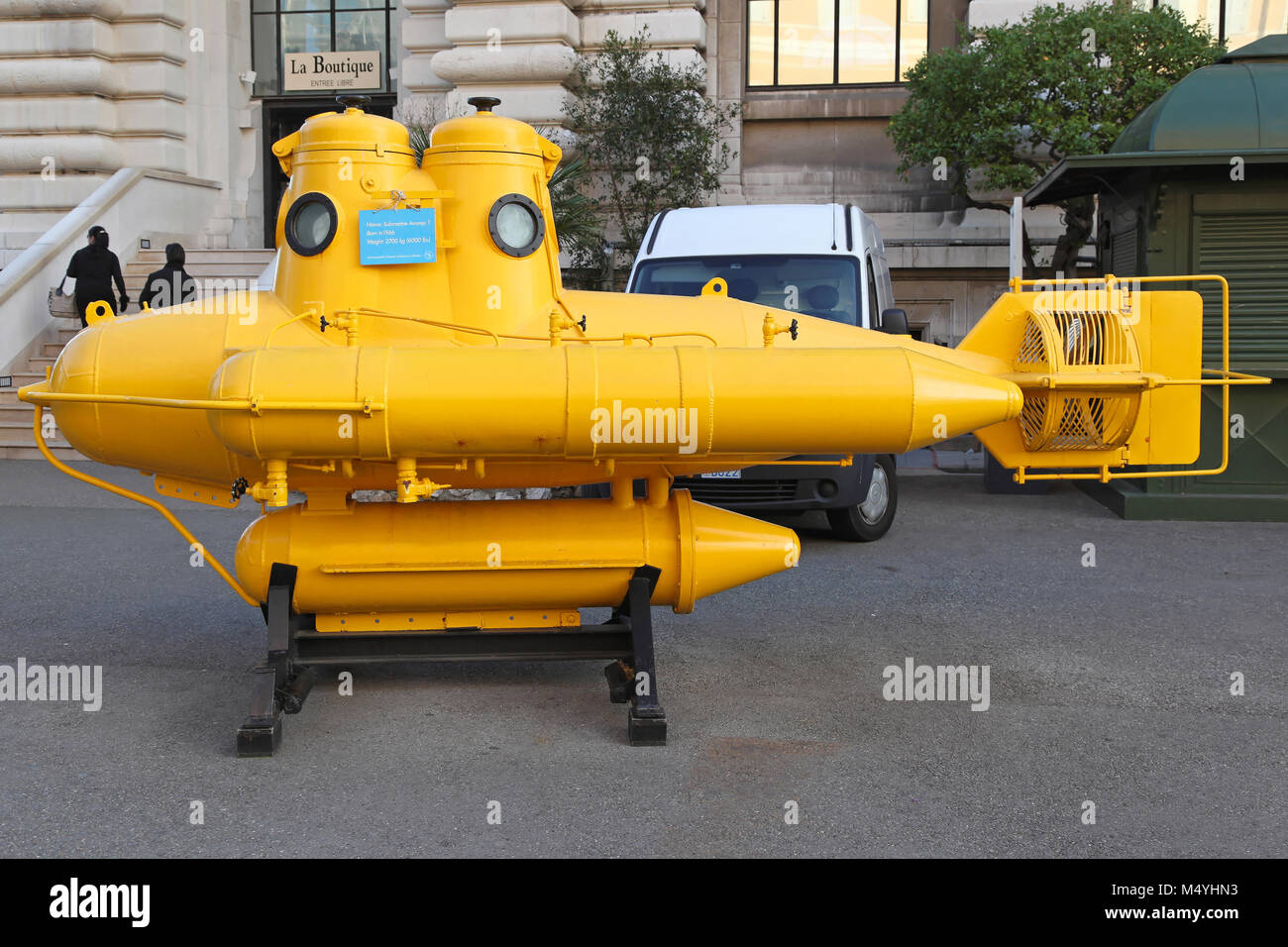 Oceanographic museum monaco submarine hi-res stock photography and ...