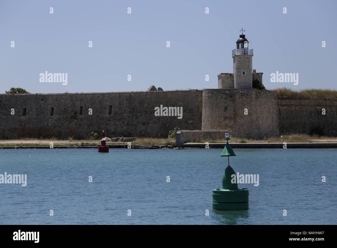 Santa mavra fortress hi-res stock photography and images - Alamy