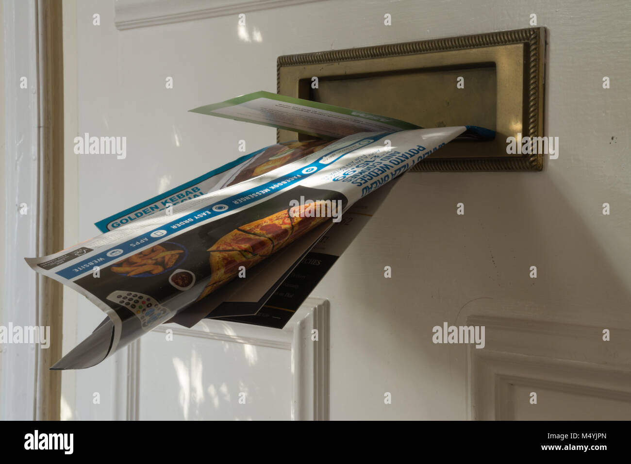 Junk mail letter box hi-res stock photography and images - Alamy