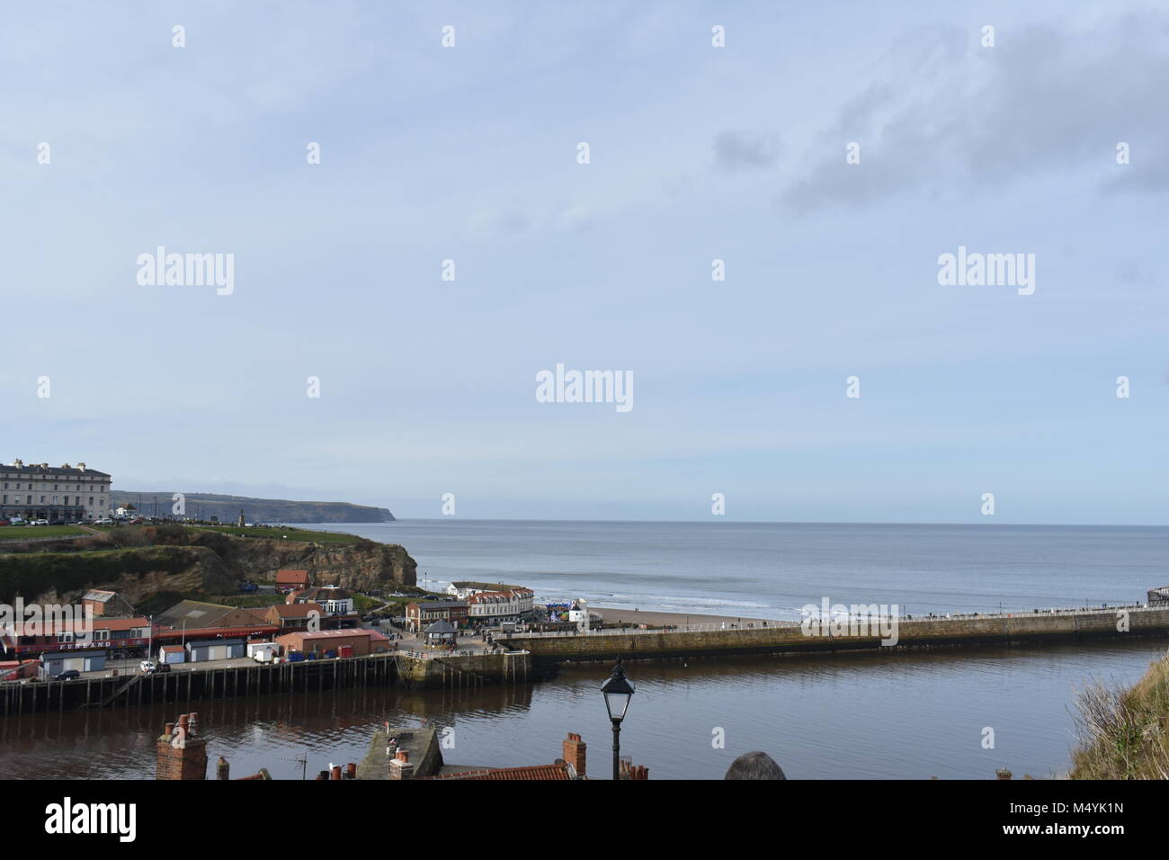 Views of Staithes and Whitby Stock Photo - Alamy