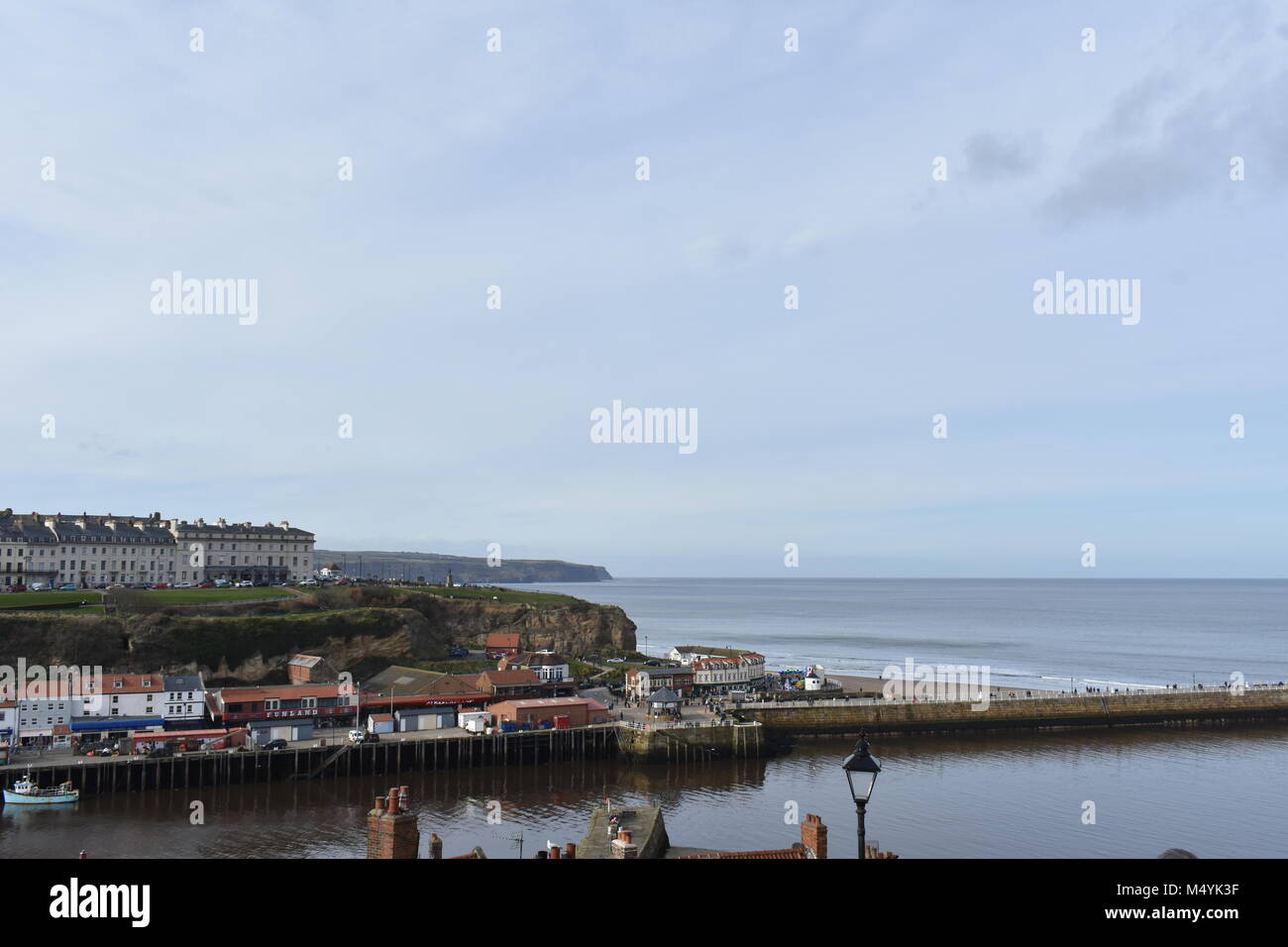 Views of Staithes and Whitby Stock Photo - Alamy
