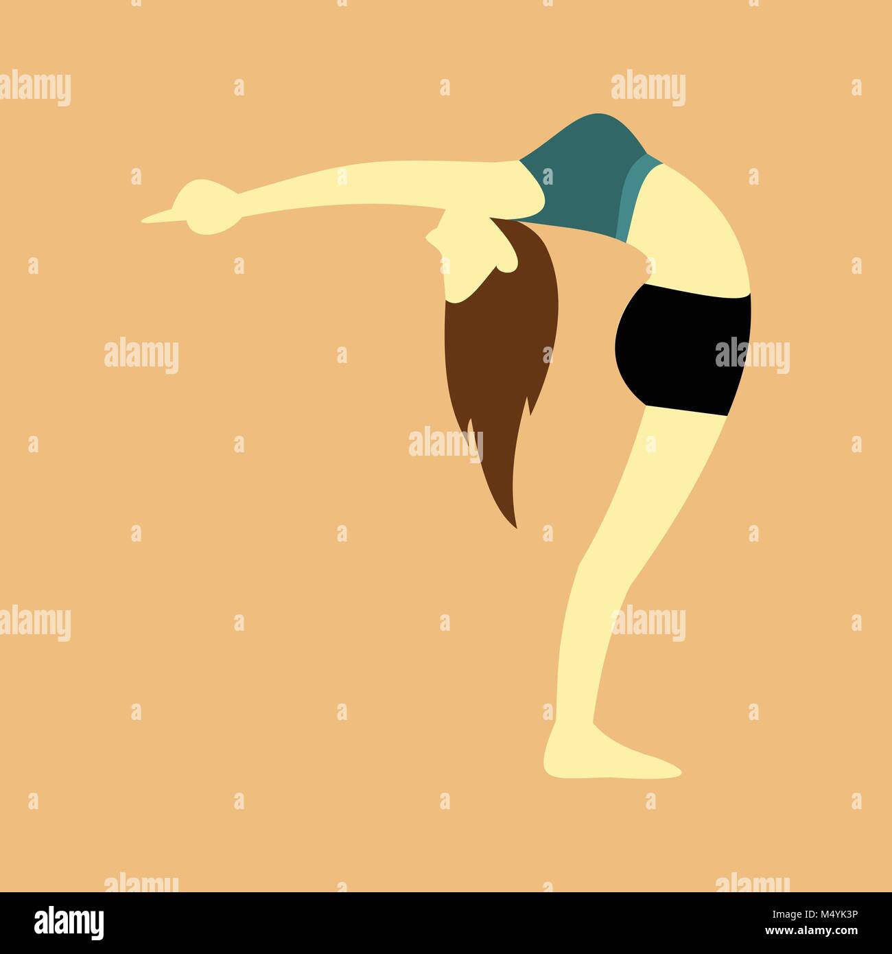 Body stretches Stock Vector Images - Alamy