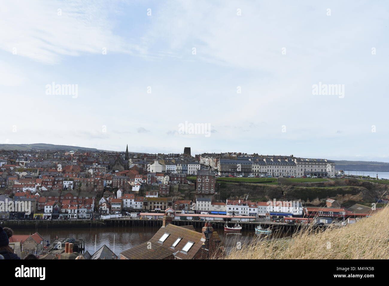 Views of Staithes and Whitby Stock Photo - Alamy