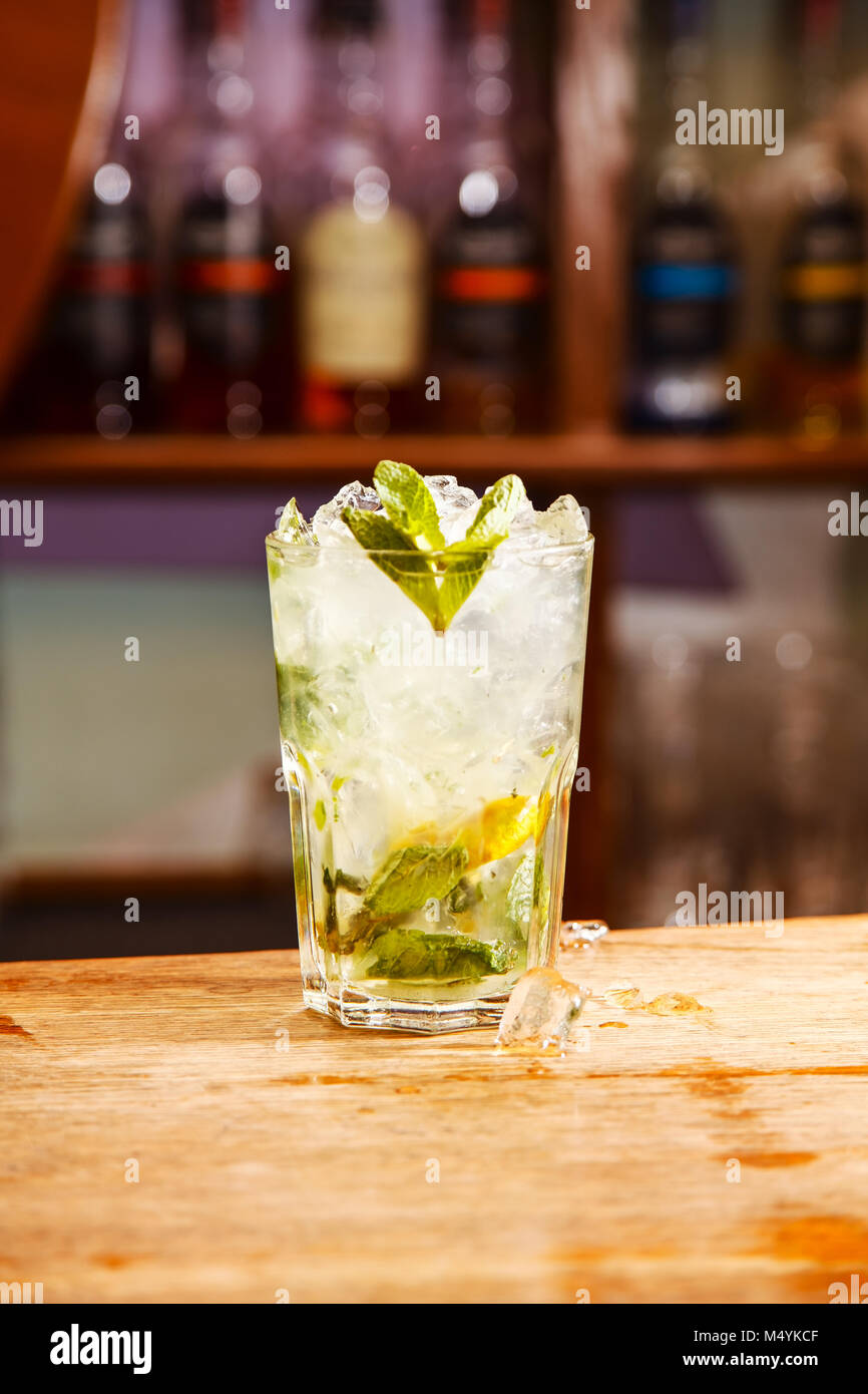 Beautiful glass refreshing mojito hi-res stock photography and images ...