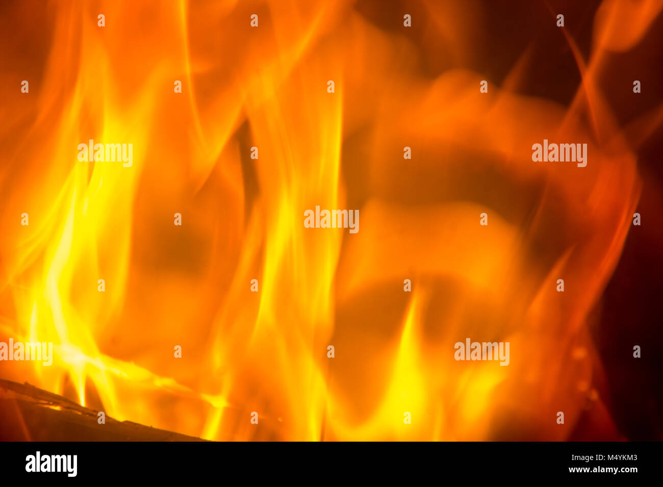 Fire fireplace ember wood home Embers closeup. Glowing embers in hot ...