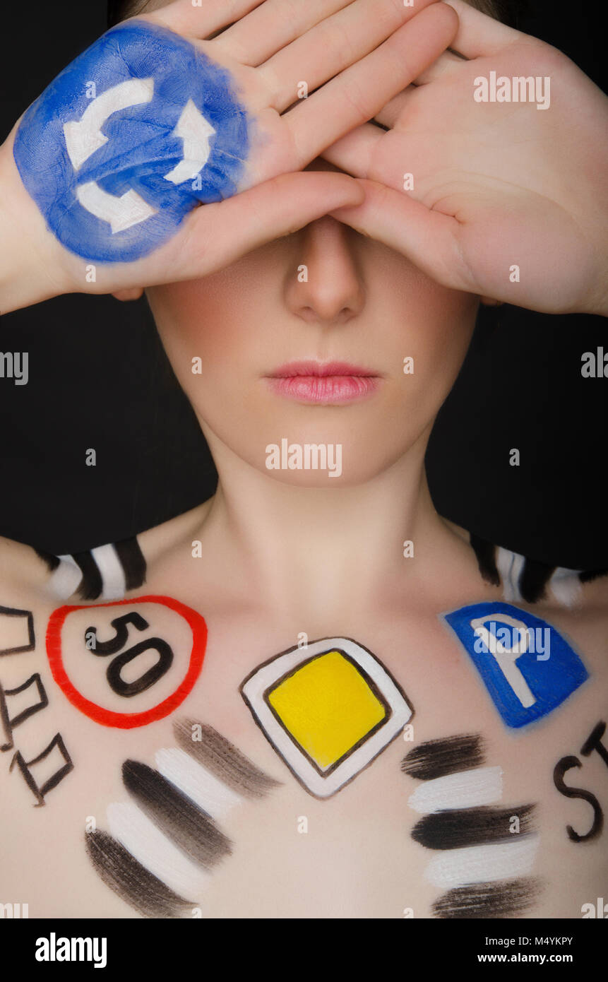 European traffic signs hi-res stock photography and images - Alamy