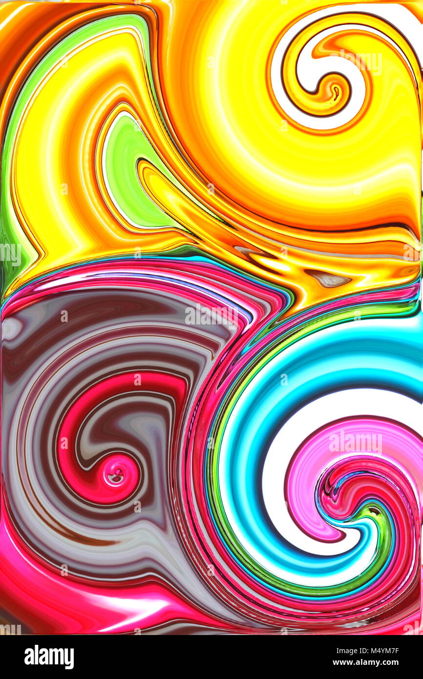 Fancy swirls and waves Stock Photo - Alamy
