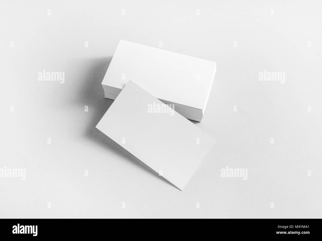 Blank business cards Stock Photo - Alamy