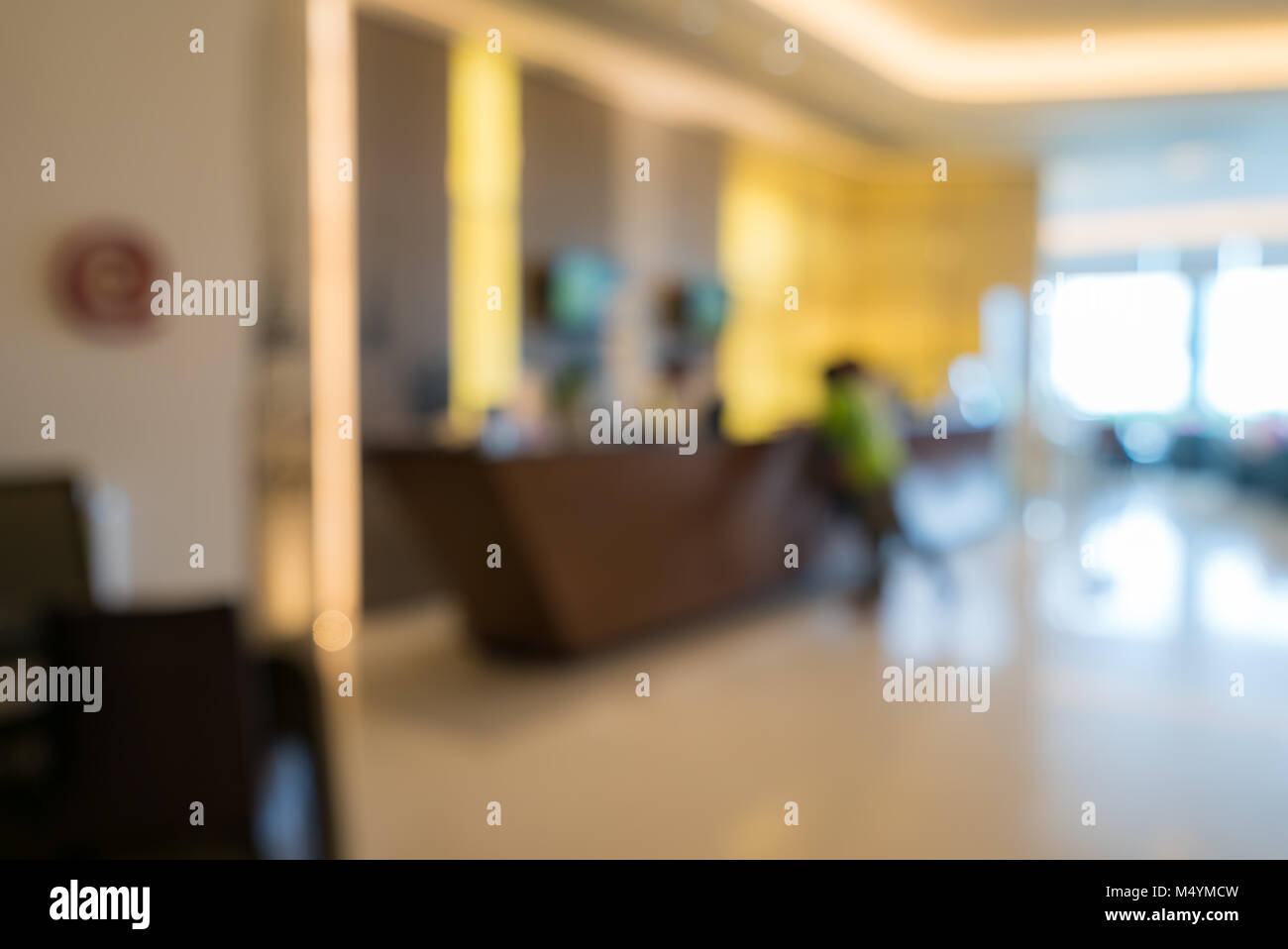 Hotel Blurred background Stock Photo - Alamy
