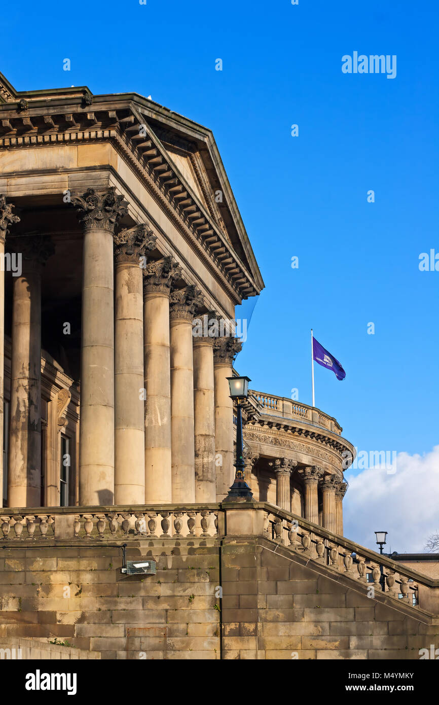 Central Library on William Brown St Liverpool UK Stock Photo - Alamy