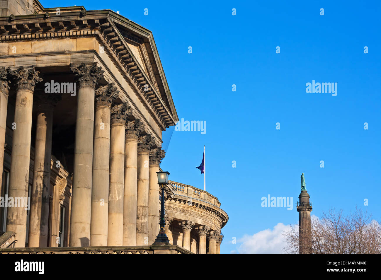 Central Library on William Brown St Liverpool UK Stock Photo - Alamy