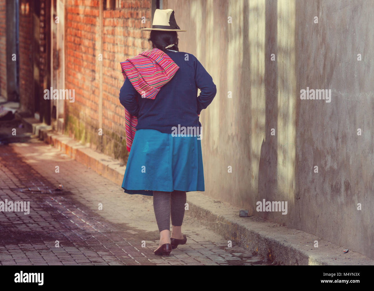 Peruvian natives hi-res stock photography and images - Alamy