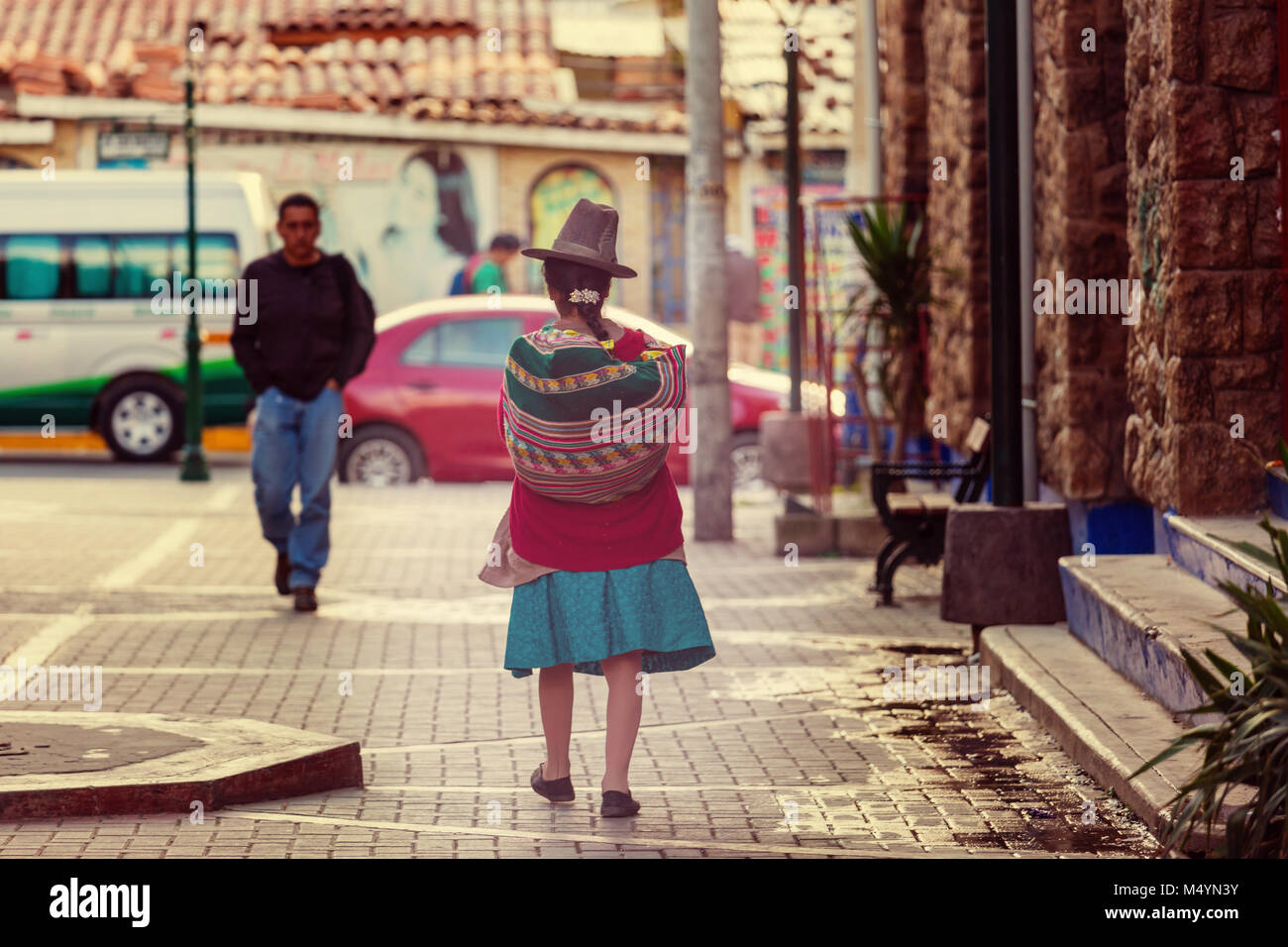 Peruvian natives hi-res stock photography and images - Alamy