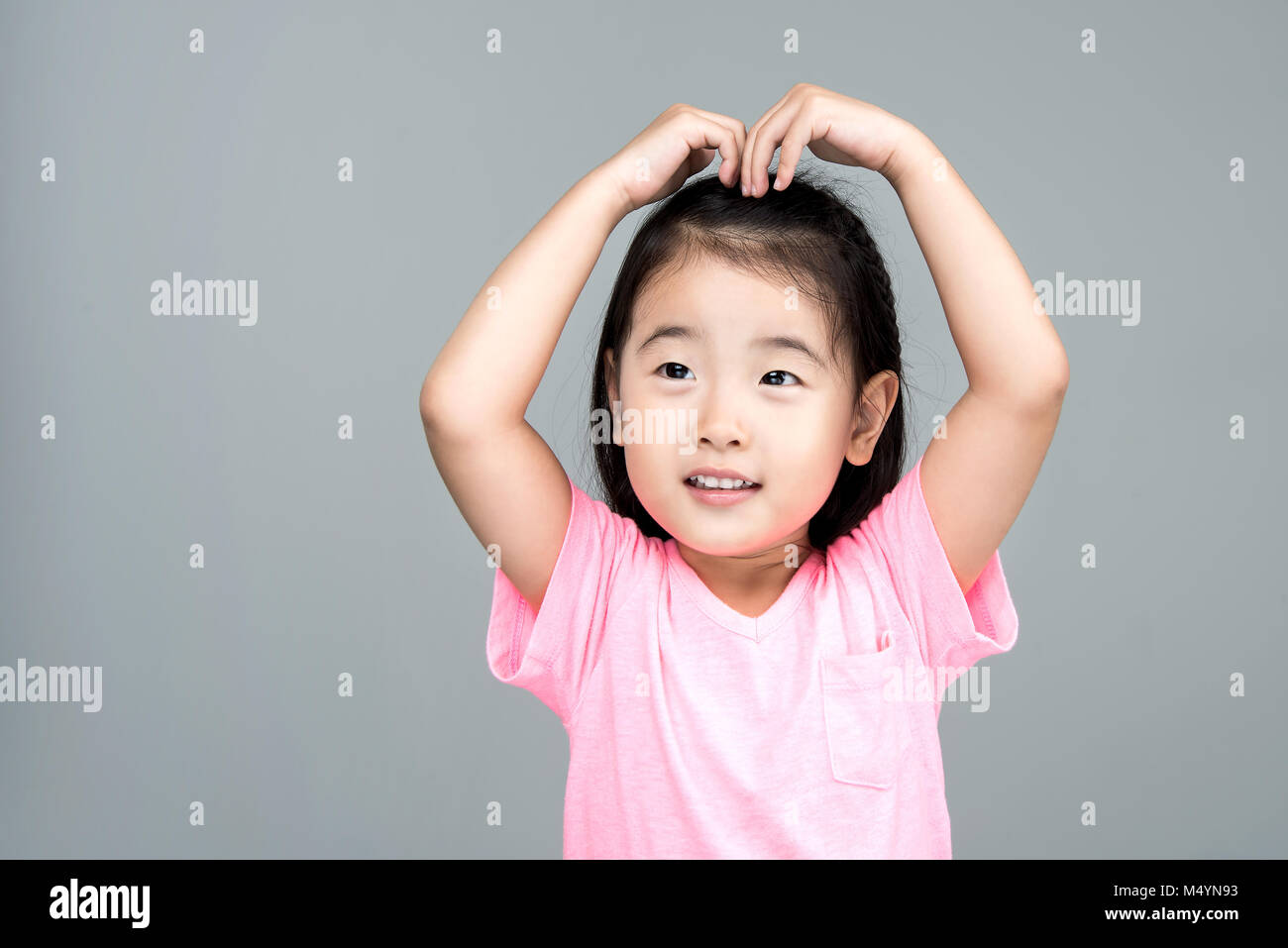 Asian cute girl smile hi-res stock photography and images - Alamy