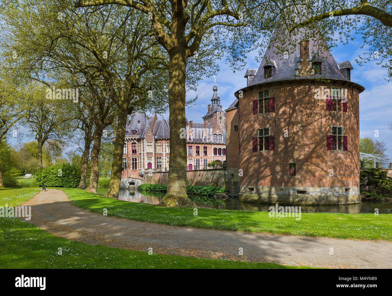 Ooidonk Castle in Belgium Stock Photo - Alamy