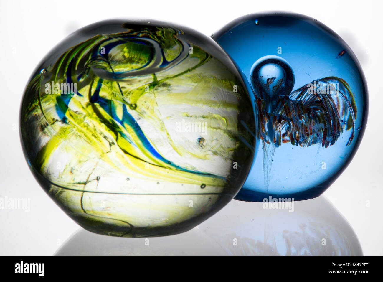 Paperweight made of Glass Stock Photo - Alamy