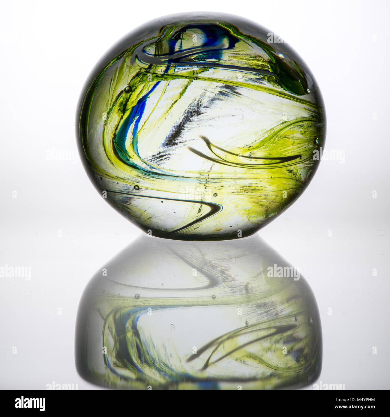 Paperweight made of Glass Stock Photo - Alamy