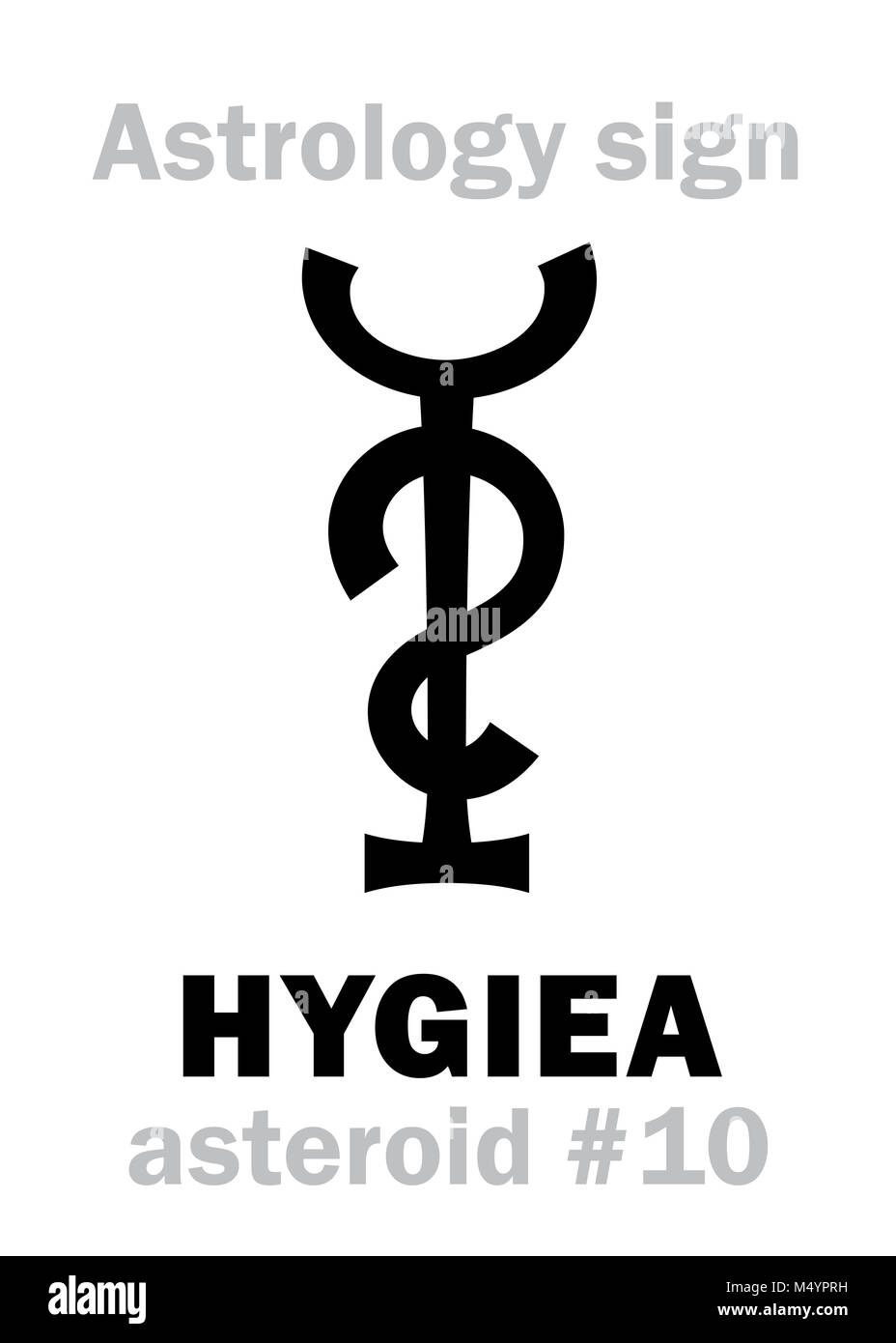 Hygiea asteroid hi-res stock photography and images - Alamy