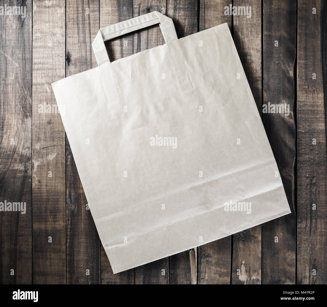 Blank paper bag Stock Photo - Alamy