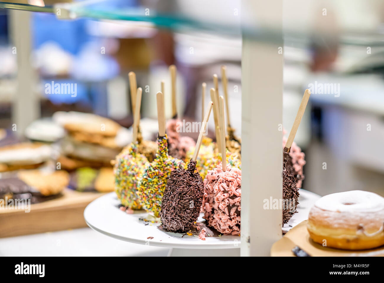 Donuts in assortment at confectionery Stock Photo - Alamy Donuts in assortment at confectionery Stock Photo - Alamy