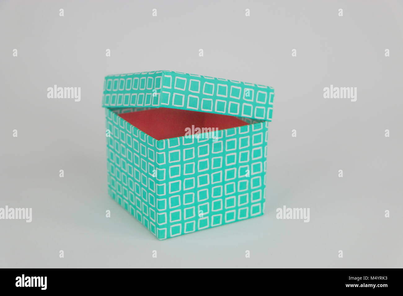 A big turquoise box Stock Photo - Alamy
