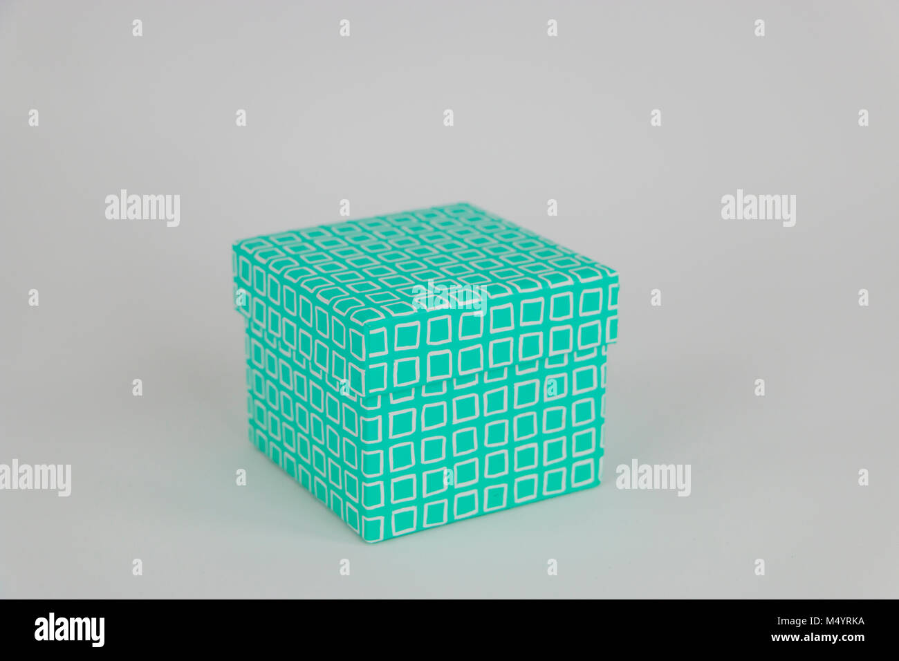 A big turquoise box Stock Photo - Alamy