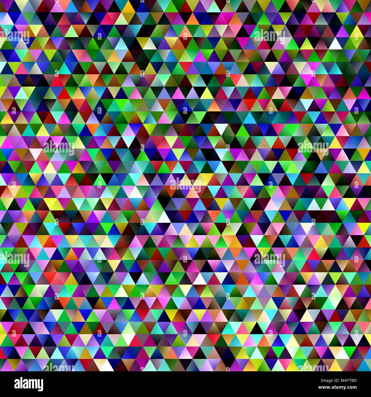 Abstract Gradient Tiled Triangle Pattern Background Mosaic Graphic Design With Colorful