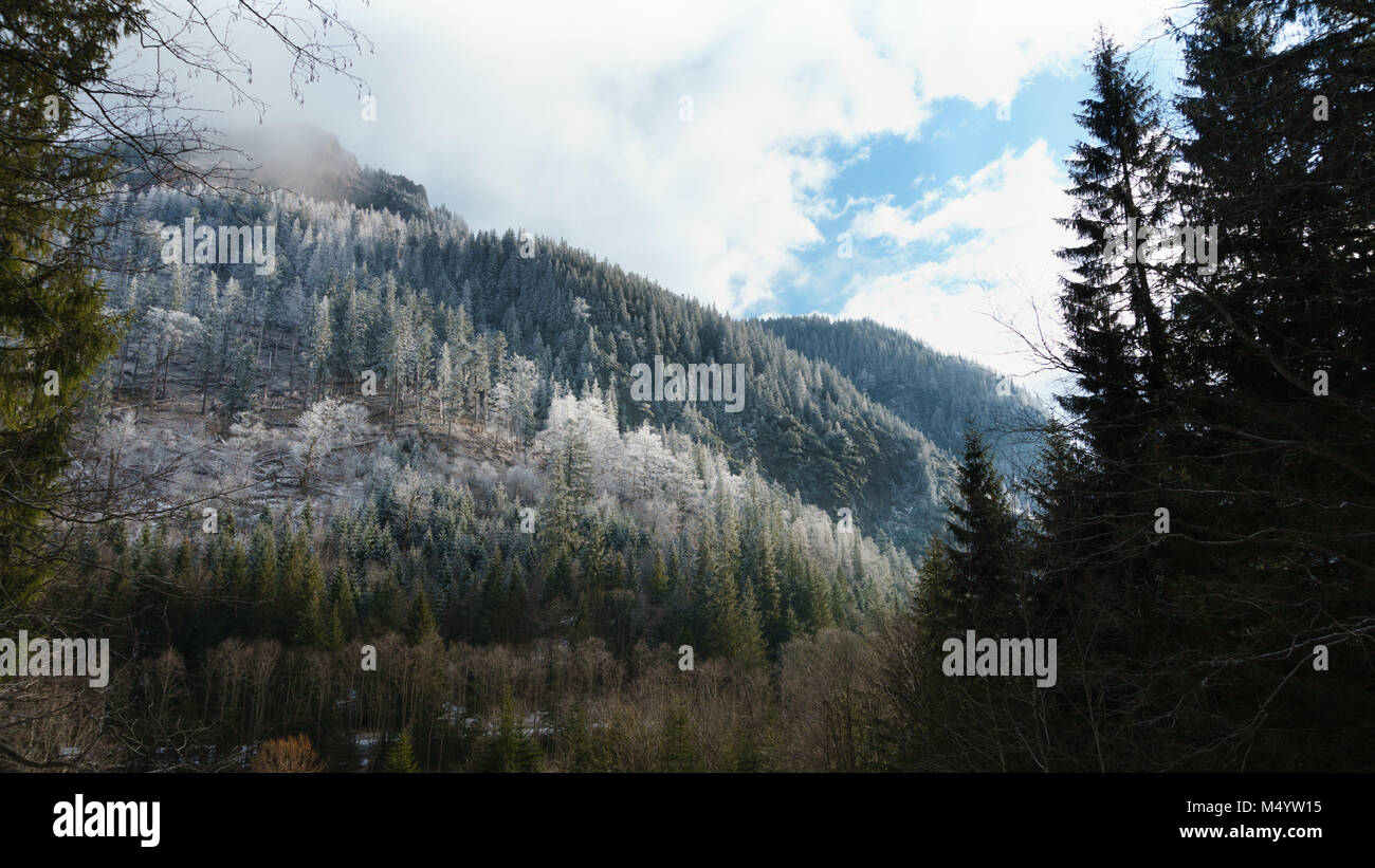 Winter view on mountains hi-res stock photography and images - Alamy