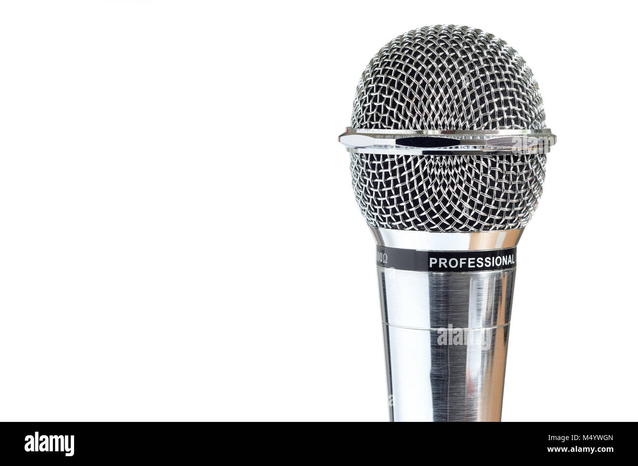Old fashioned microphone hi-res stock photography and images - Alamy