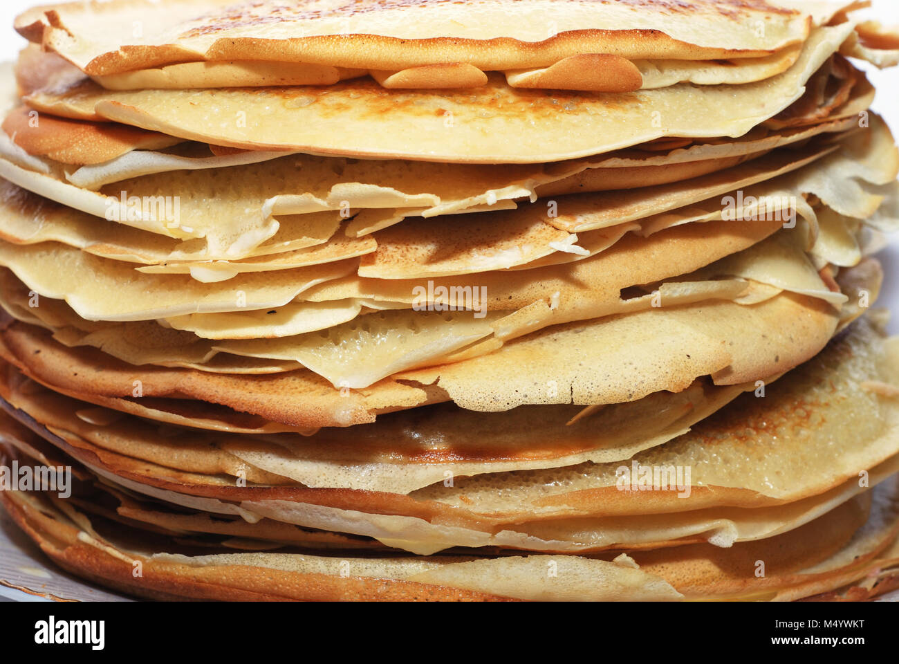 stack of hot tasty pancakes Stock Photo - Alamy
