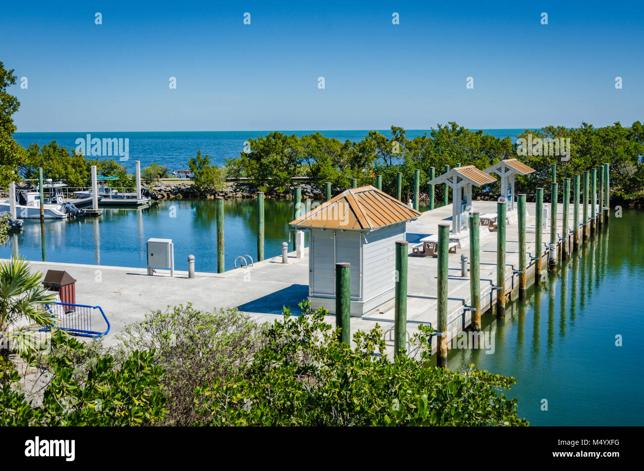 Biscayne National Park encompasses coral reefs, islands and shoreline ...