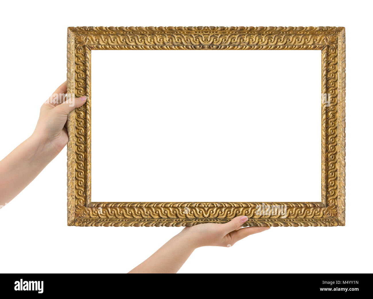 Hands frame landscape Cut Out Stock Images & Pictures - Alamy